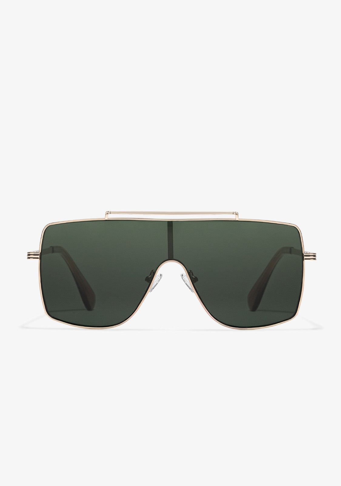 Raptor SQ Rectangular Sunglasses Gold / G15 | D.Franklin®