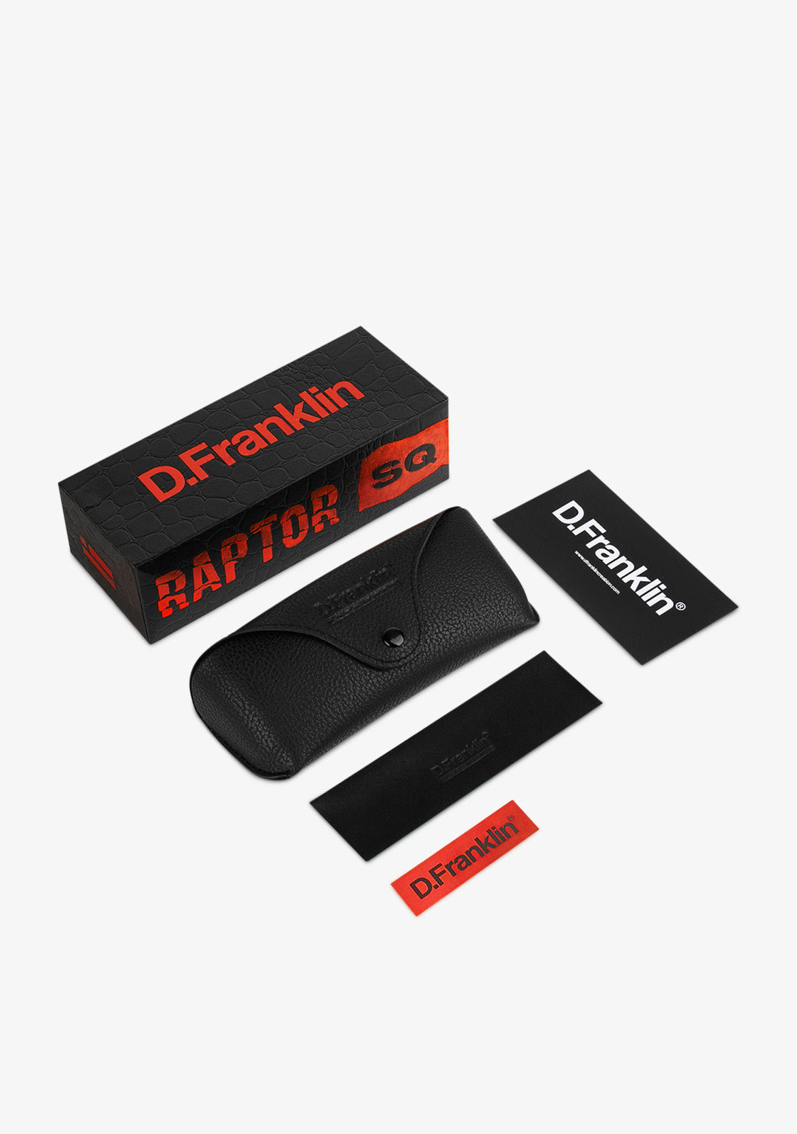 Raptor SQ Rectangular Sunglasses Gold / G15 | D.Franklin®